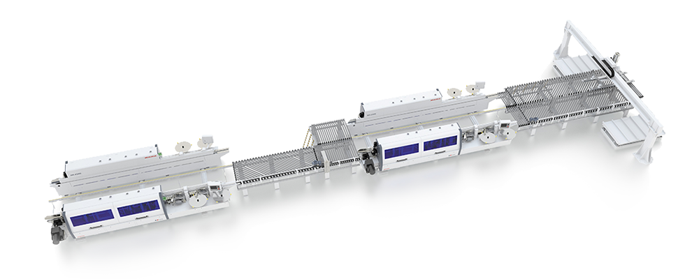 HUAHUA Automatic Panel Furniture Production Line